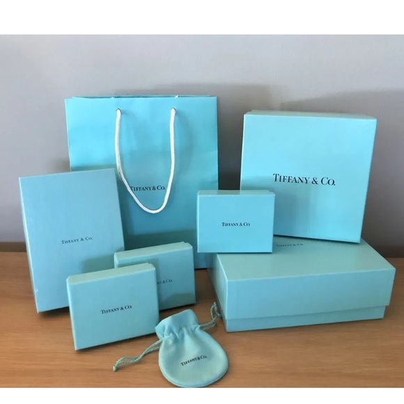 Tiffany & Co. | Jewelry | Tiffany Co Blue Empty Gift Boxes Jewelry ...